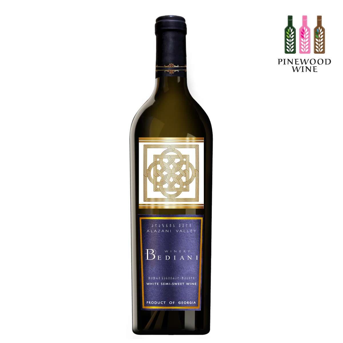 Winery Bediani Alazani Valley - Semi-Sweet White 2021 – Pinewood Wine