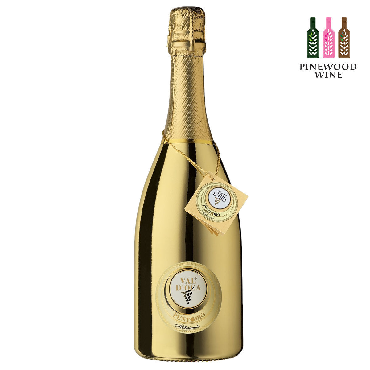 Punto Oro Gold Extra Dry Spumante, NV, 750ml – Pinewood Wine