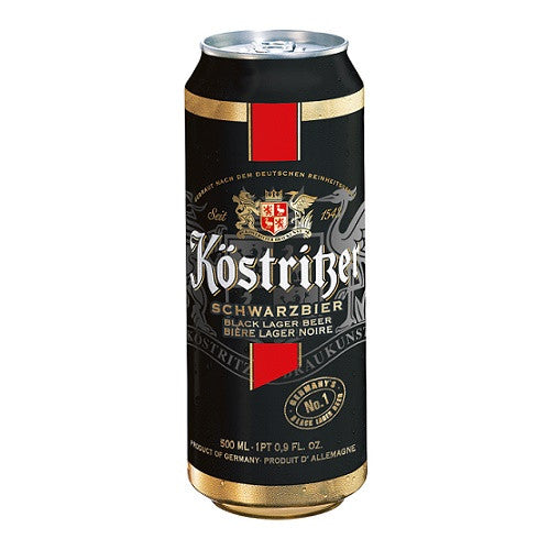 Kostritzer Schwarzbier 500ml Can x 24/cs – Pinewood Wine