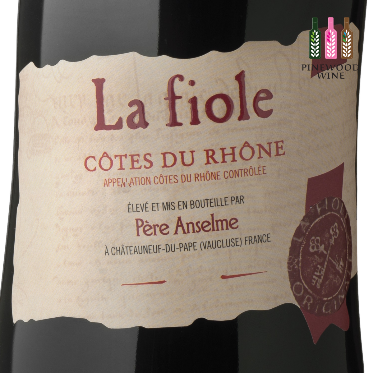 La Fiole - Rouge, Cotes du Rhone, 2022, 750ml – Pinewood Wine